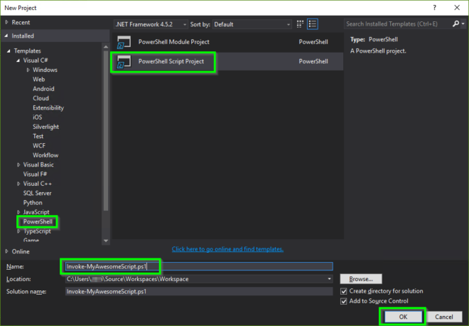 Move Powershell ISE to VisualStudio Part2