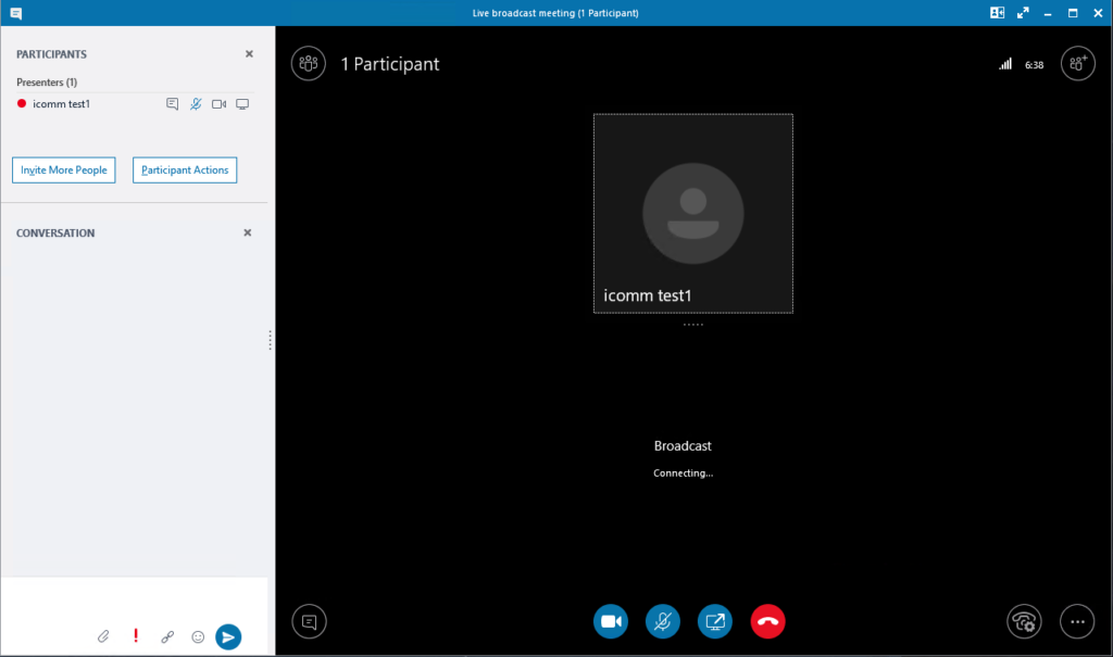 Skype Meeting Broadcast Stuck at "Connecting..." - UcMadScientist.com