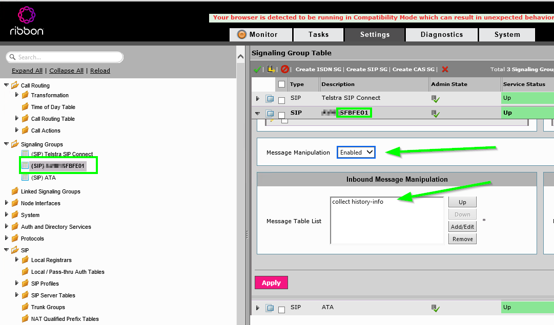 Forwarding Original Caller ID with Skype4B and Telstra SIP ...
