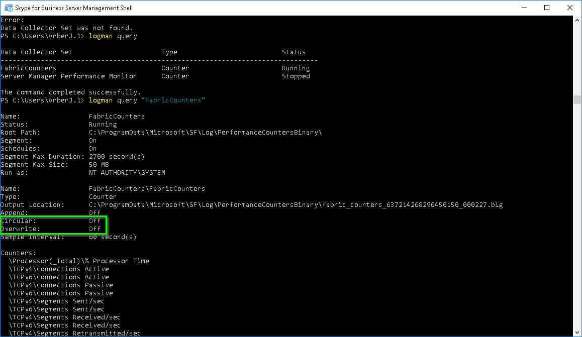Fabric Circular Logging for Skype for Business 2019 - UcMadScientist.com