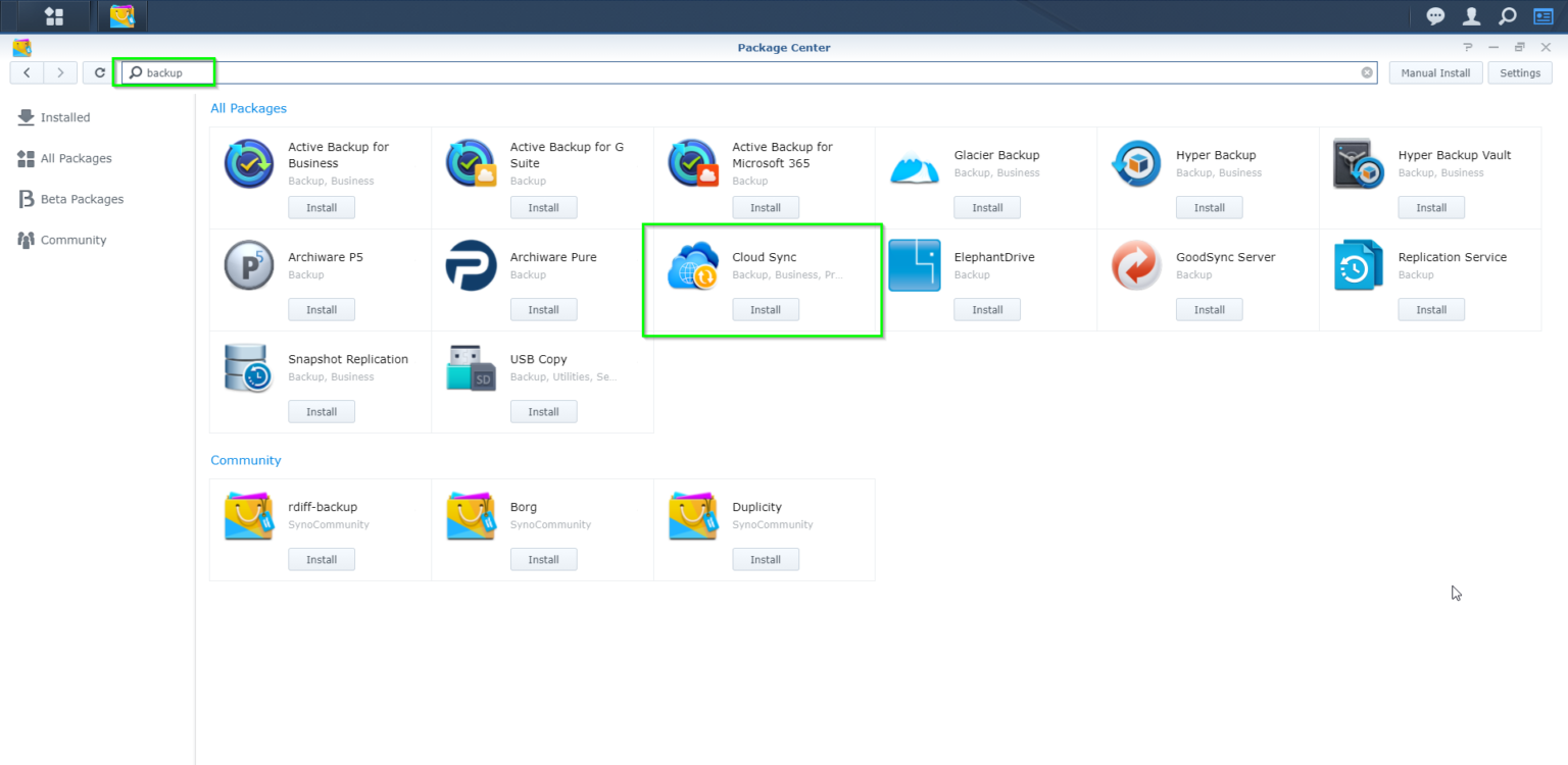 Backing up my Cloud services including Microsoft 365 with a Synology ...